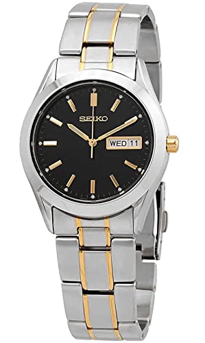 SEIKO Watch for Men - Essentials - with Day/Date Calendar, Stainless ...