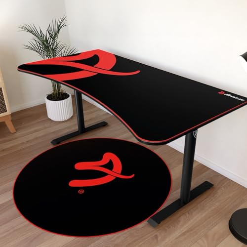 Arozzi Arena Gaming Desk 63" Wide, Ultrawide Curved Gaming and Office ...