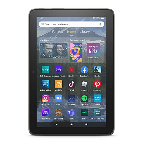 Amazon Fire HD 8 Plus tablet, 8” HD Display, 32 GB, 30% faster ...