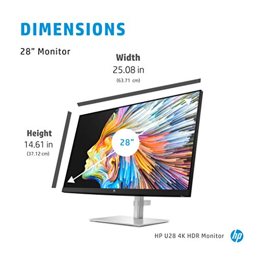 HP U28 4K HDR - Computer Monitor for Content Creators with IPS Panel ...