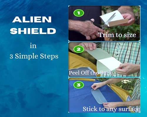 Bell+Howell Alien Shield Transparent Sealing Tape Waterproof Repair ...