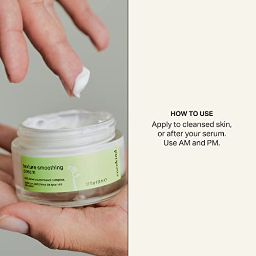 Cocokind Texture Smoothing Cream, Face Moisturizer with Squalane ...