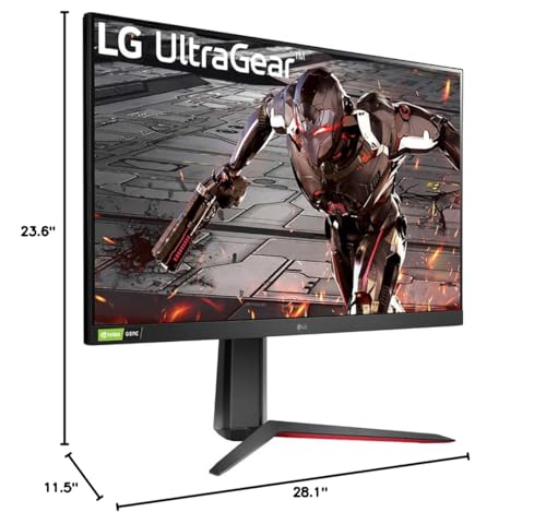 LG 32GN550-B 32 Inch Ultragear VA Gaming Monitor with 165Hz Refresh ...
