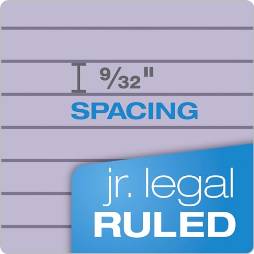 TOPS 63040 Prism Plus Colored Legal Pads, 5 x 8, Orchid, 50 Sheets ...