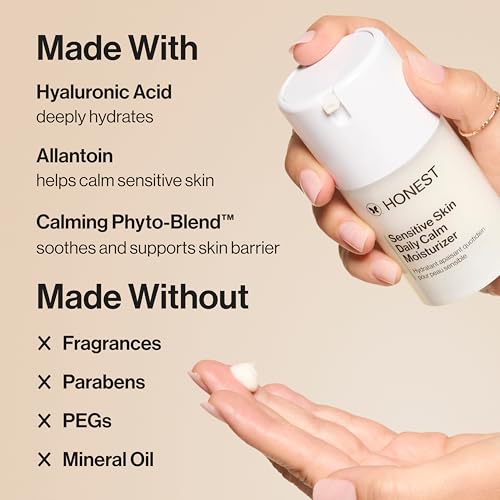 Honest Beauty Sensitive Skin Daily Calm Lightweight Moisturizer ...