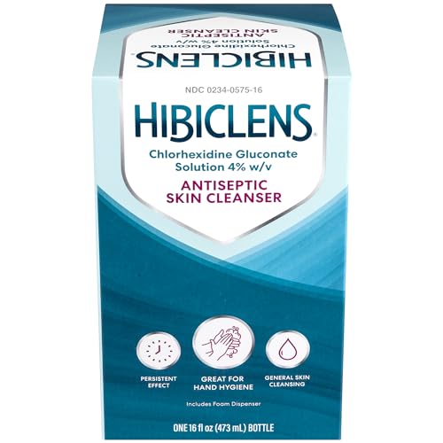 Hibiclens – Antimicrobial, Antiseptic Soap and Skin Cleanser – Foaming ...