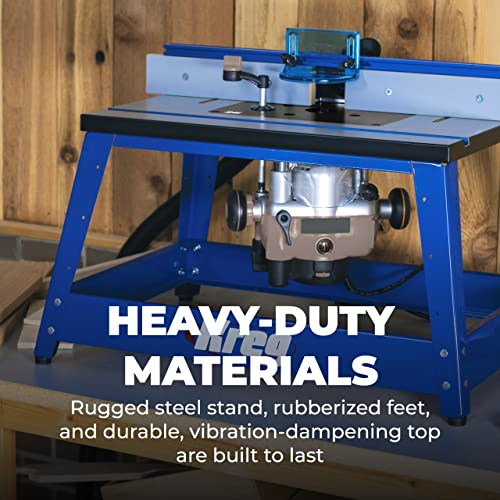 Kreg PRS2100 Bench Top Router Table - Full Size Portable Router Table ...