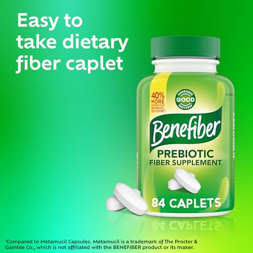 Benefiber Prebiotic Fiber Supplement Caplets, 84 Count Best Deals and ...