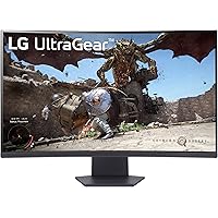 LG 32GS60QC-B Ultragear 32 inch QHD Curved Gaming Monitor Used