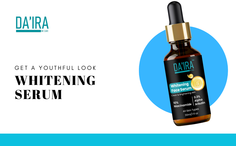 Buy DAIRA Whitening Face Serum, 10% Niacinamide, Gives Healthy Glowing Skin & Brightening ...