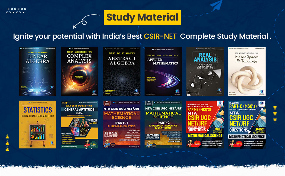 Buy IFAS CSIR NET Mathematical Science Mathematics Theory Books (7 Books) - Complete Study ...